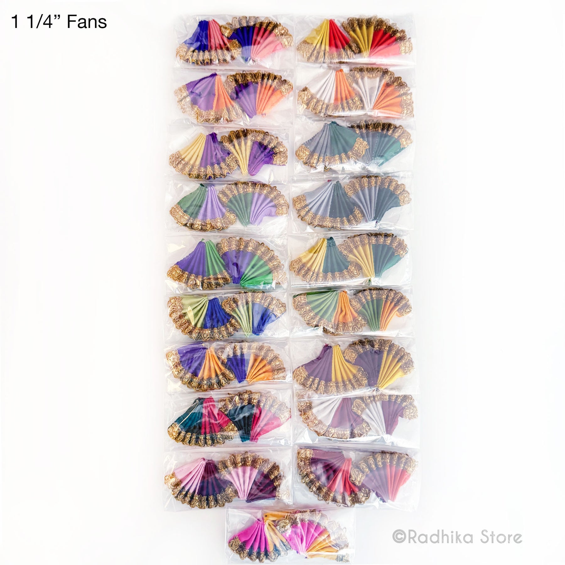 Deity Turbans & Fans - Radhika Store