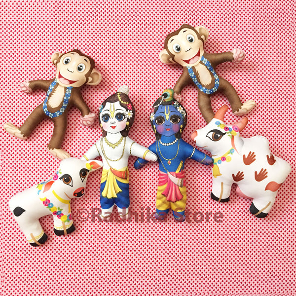 Hare Krishna Monkeys - Transcendental Dolls - Radhika Store