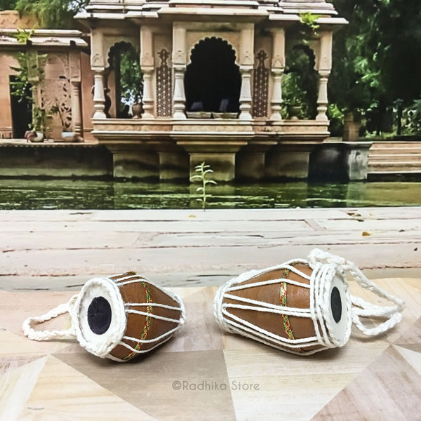 Clay Deity Mridanga - Radhika Store